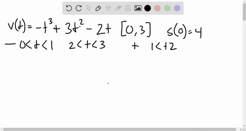 SOLVED:Consider an object moving along a line with the following ...
