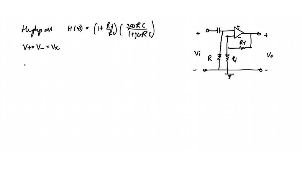 SOLVED:A generic Sallen-Key topology is illustrated below. Show that ...