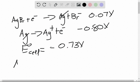 SOLVED:Given the following reduction half-reactions and their standard ...