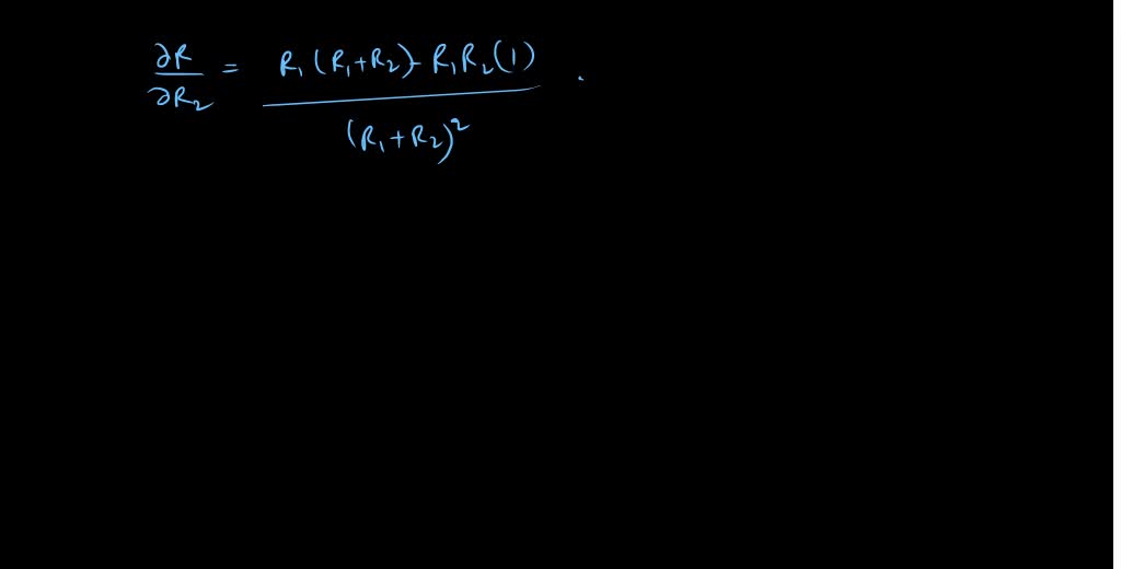 SOLVED:In an electric circuit with two resistors of resistance R1 and ...
