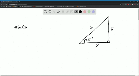 SOLVED:OPEN ENDED Draw a right triangle and label the measure of one ...