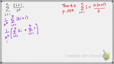 SOLVED:Evaluating a Sum In Exercises 25-28, use the summation formulas ...