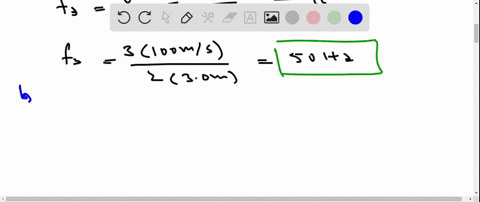 SOLVED:Three-Loop Standing Wave A string 3.0 m long is oscillating as a ...