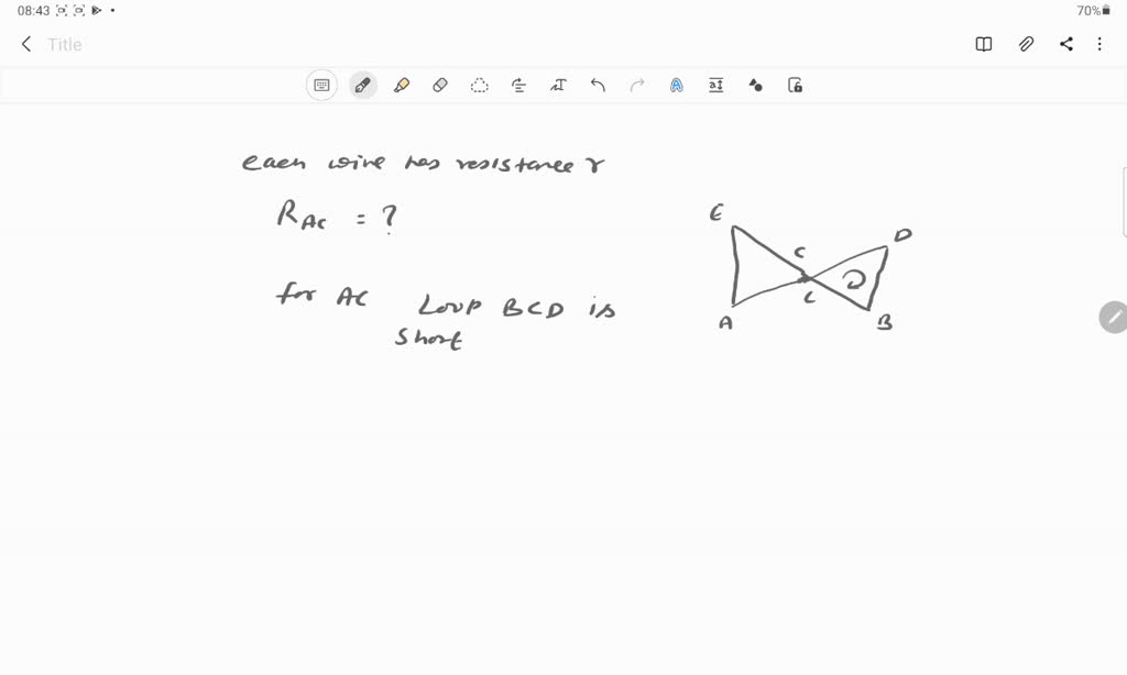 If resistance of each wire in the network shown is r, the equivalent ...