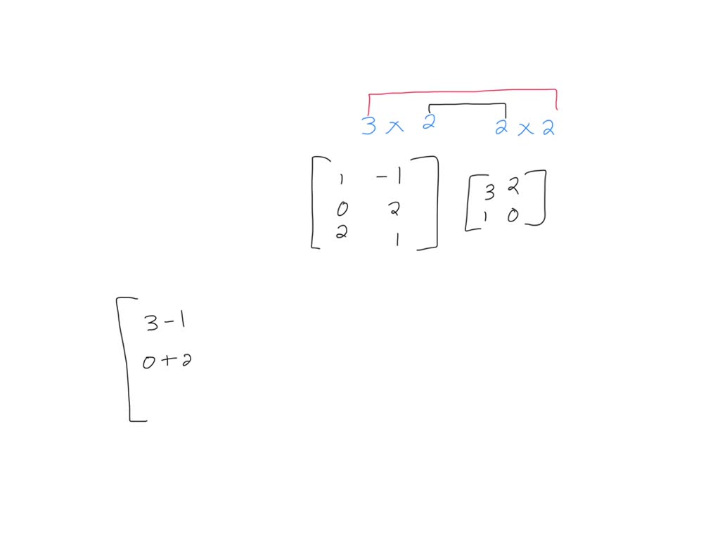 Compute matrix products column by column and entry by entry. Interpret ...