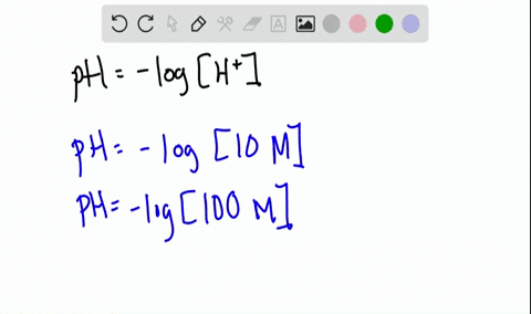 SOLVED:Why does the pH change by one unit if the hydrogen ion ...