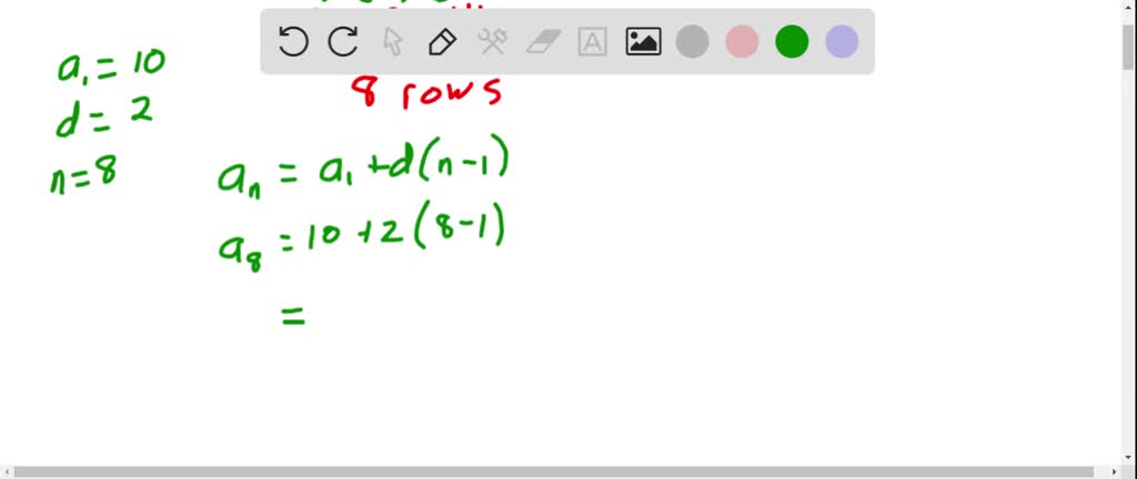 SOLVED:A formation of a marching band has 10 marchers in the first row ...