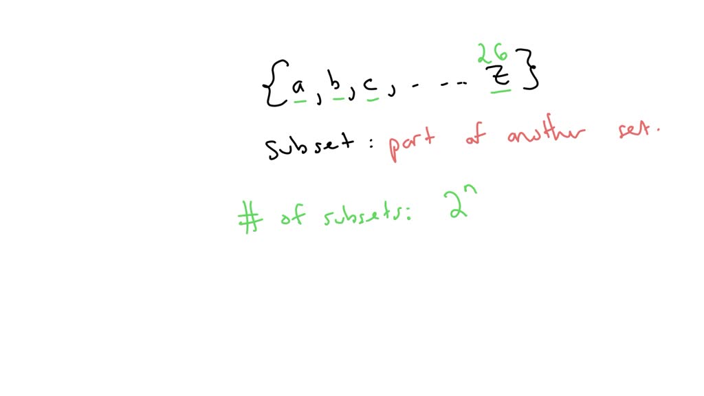 ⏩SOLVED:Consider the set S={a, b, c, d}. (a) Use the multinomial ...