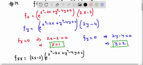 SOLVED:Find the relative maximum and minimum values. f(x, y)=e^{x^{2}+y^{2}+1}