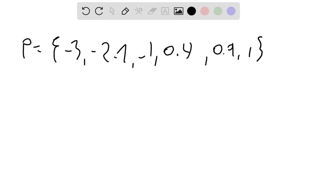 SOLVED:The given numbers determine a partition P of an interval. (a) Find the length of each ...