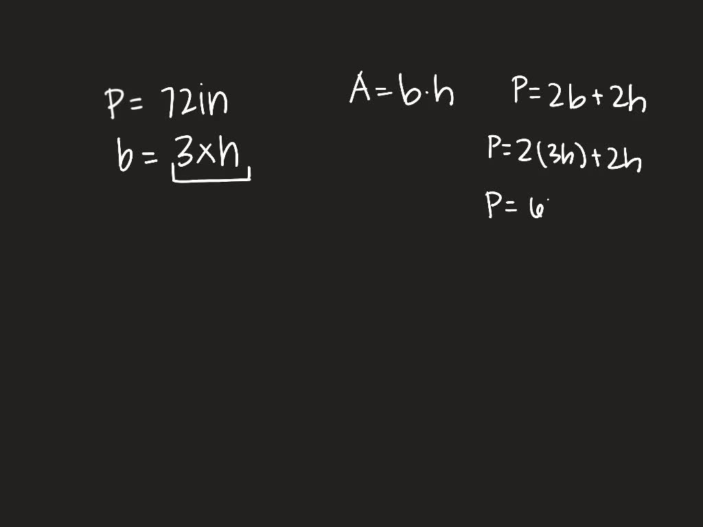 The Length Of A Rectangle Is 3 Times The Width Audreysalutes