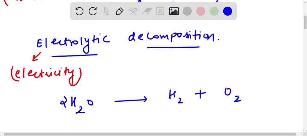 ⏩SOLVED:Write one equation each for decomposition reactions where ...