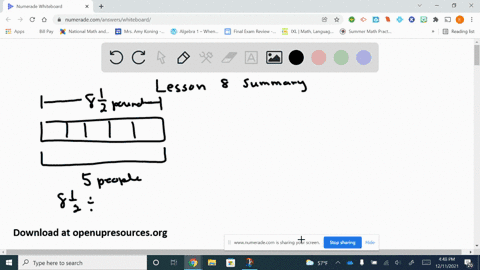 SOLVED:Summary Lesson: How Much in Each Group? (Part 1)
