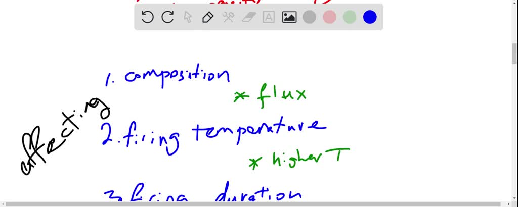(a) Name three factors that influence the degree to which vitrification ...