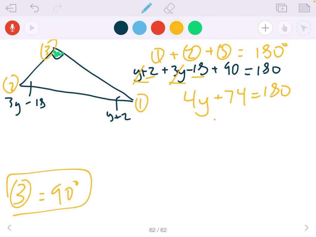⏩SOLVED:Use the problem-solving flowchart. Find the value of y and… | Numerade