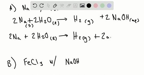 Write net ionic equations for the reactions depicted in photo (a ...