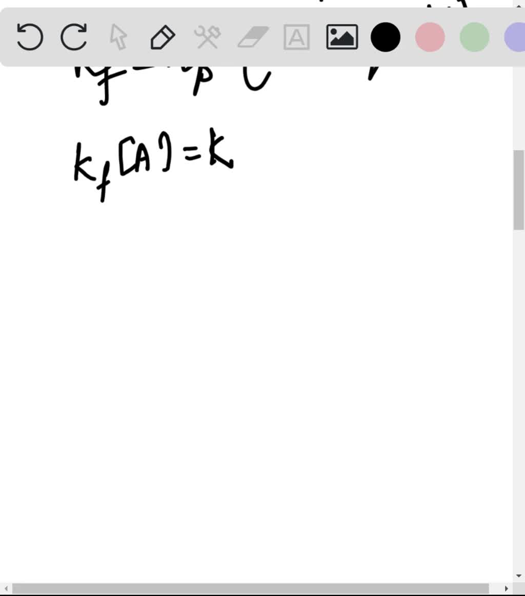 SOLVED:(a) How is the equilibrium constant related to the forward and ...