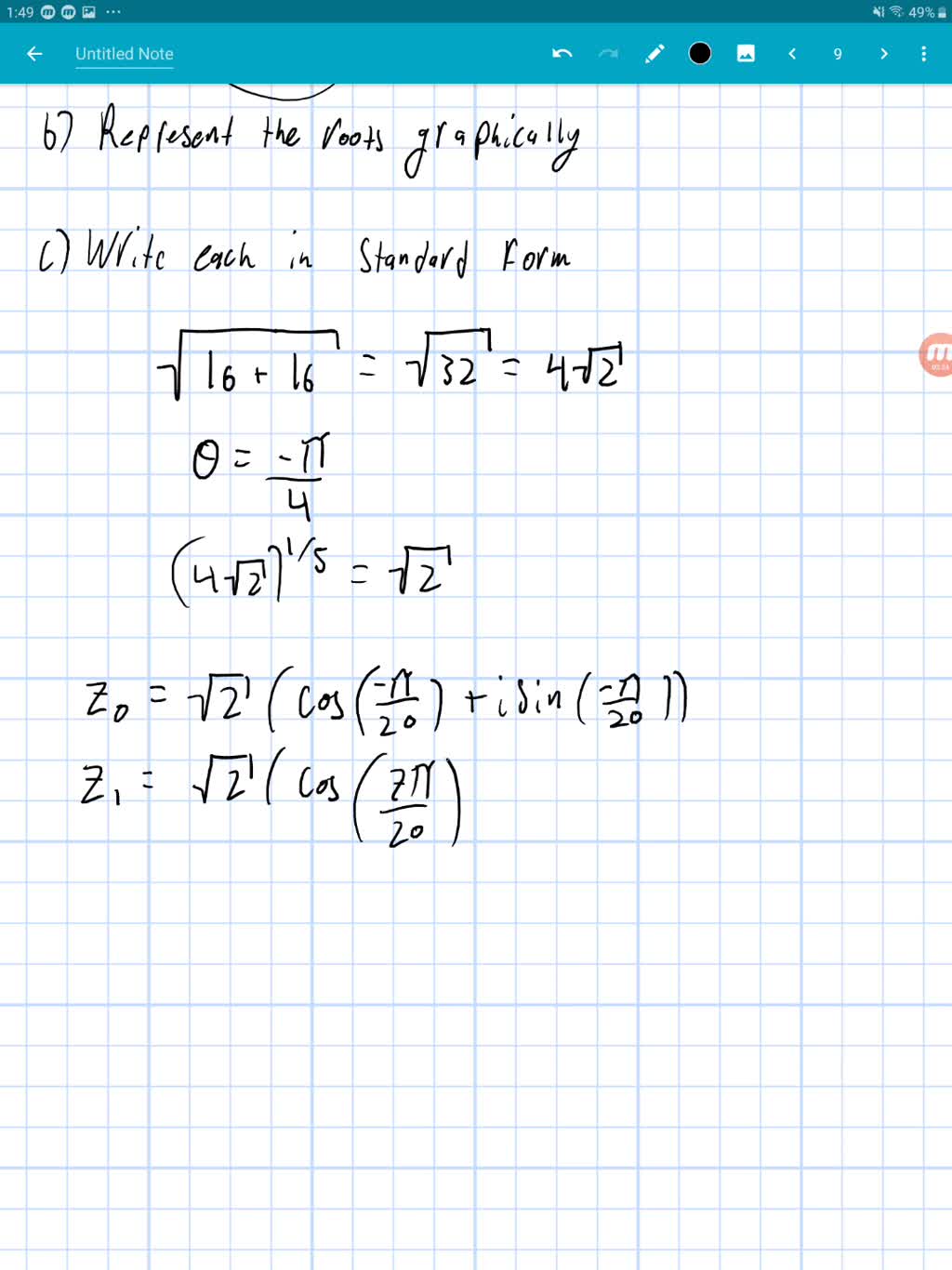 SOLVED Finding The N Th Roots Of A Complex Number In Exercises 81 96 solved-finding-the-n-th-roots-of-a-complex-number-in-exercises-81-96