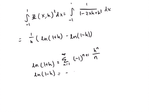 ⏩SOLVED:Use the generating function (5.1) to find the normalizing ...