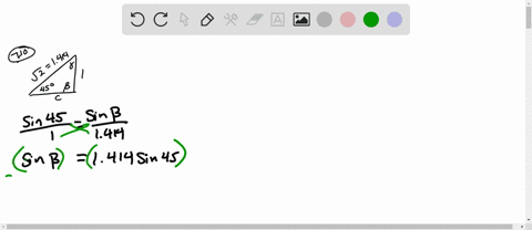 SOLVED:The measures of two sides and an angle are given. Determine whether a triangle (or two ...
