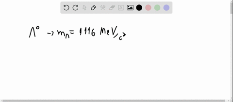 SOLVED:A baryon called the neutral lambda particle has mass 1116 MeV ...