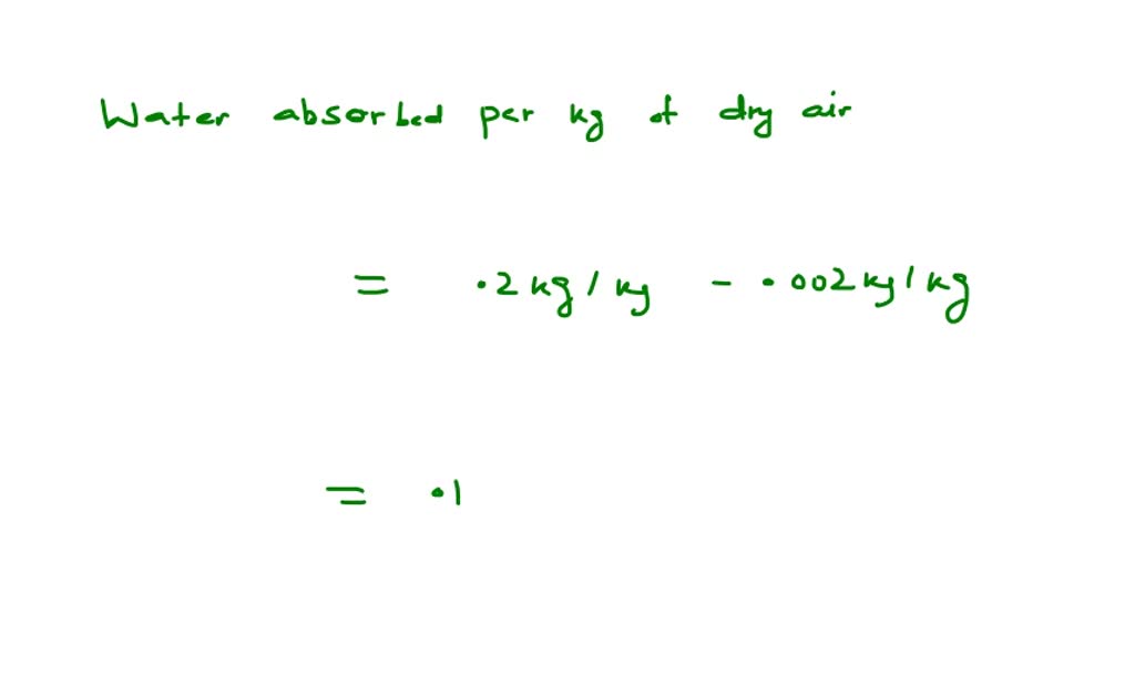 ⏩SOLVED:Calculate the quantity of dry air that must be introduced ...