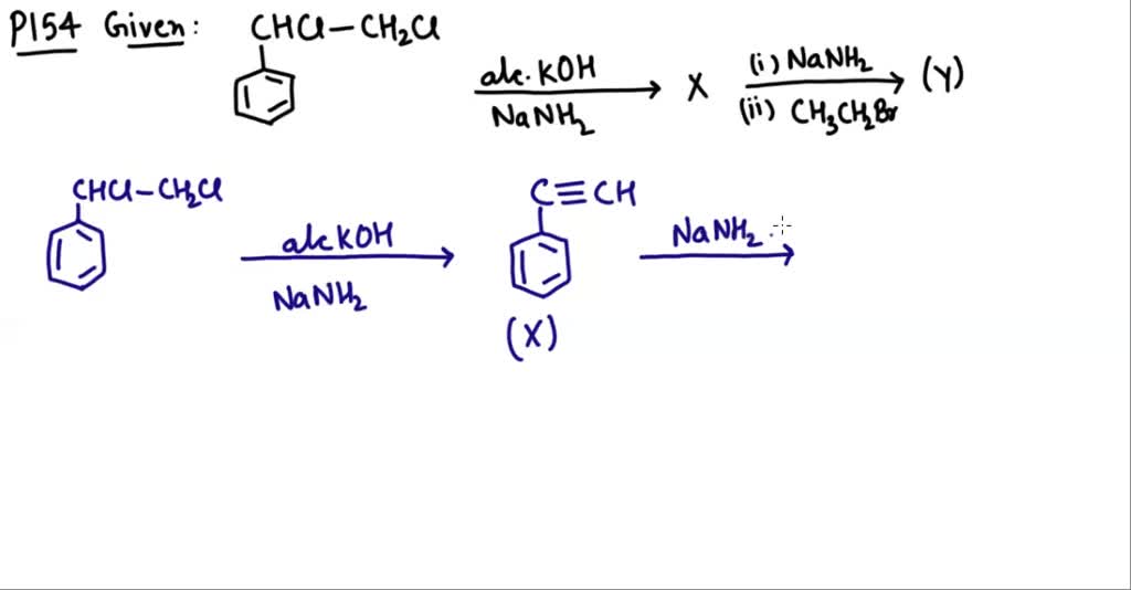 SOLVED:The unknown compound \mathrm{Q} in the following reaction ...