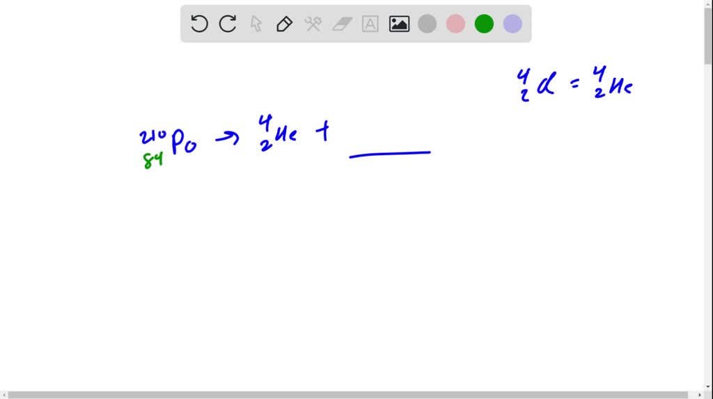 SOLVED: Polonium was discovered in uranium ores by Marie and Pierre ...