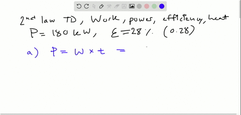 SOLVED:A gasoline engine has a power output of 180 kW (about 241 hp ...