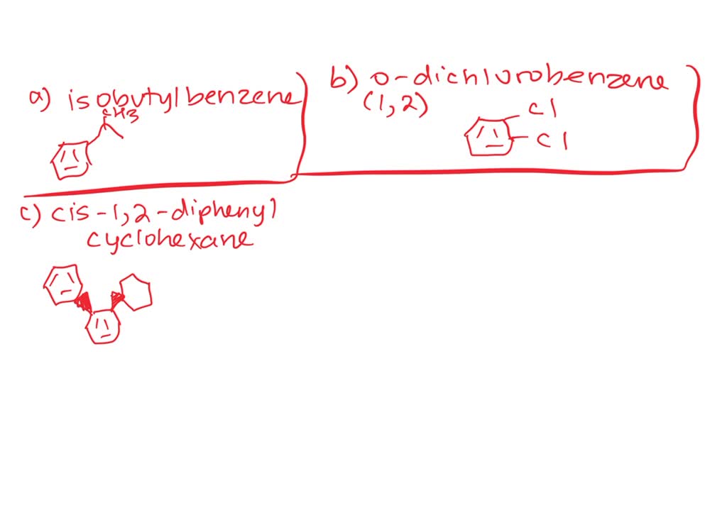 SOLVED:Draw the structure corresponding to each name: a ...