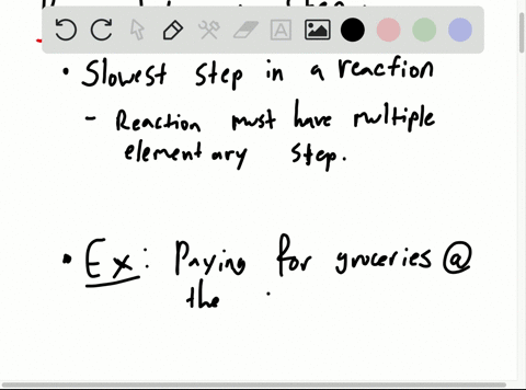 SOLVED: What is the rate-determining step of a reaction? Give an ...