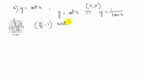 SOLVED:a. Graph the restricted secant function, y=secx, by restricting ...