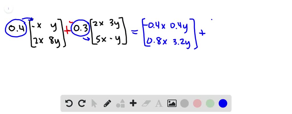 SOLVED:Perform the following operations. If it is not possible to perform an operation, explain ...