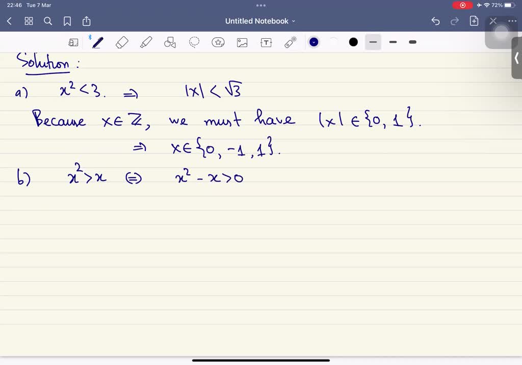 SOLVED:Find the truth set of each of these predicates where the domain ...