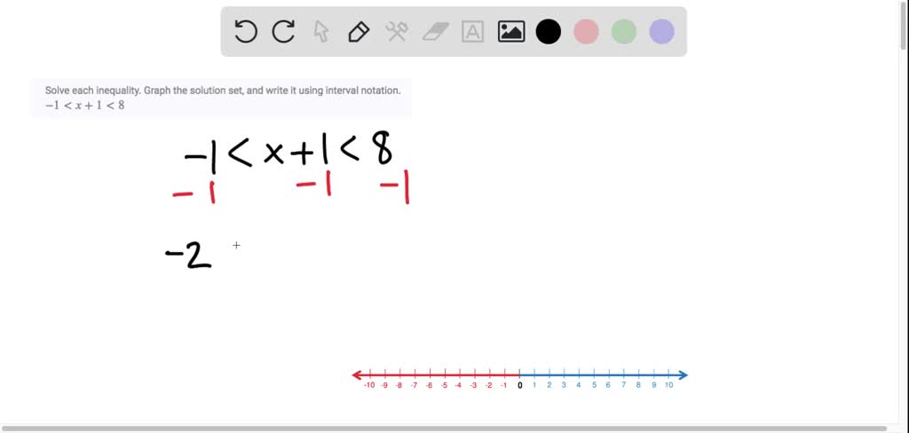 SOLVED:For Problems 1-8, express the given inequality in interval ... SOLVED:For Problems 1-8, express the given inequality in interval ...