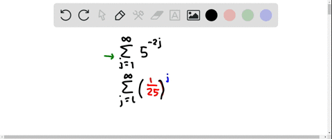 ⏩SOLVED:Determine the sums of the following infinite series: ∑j=1^∞ ...