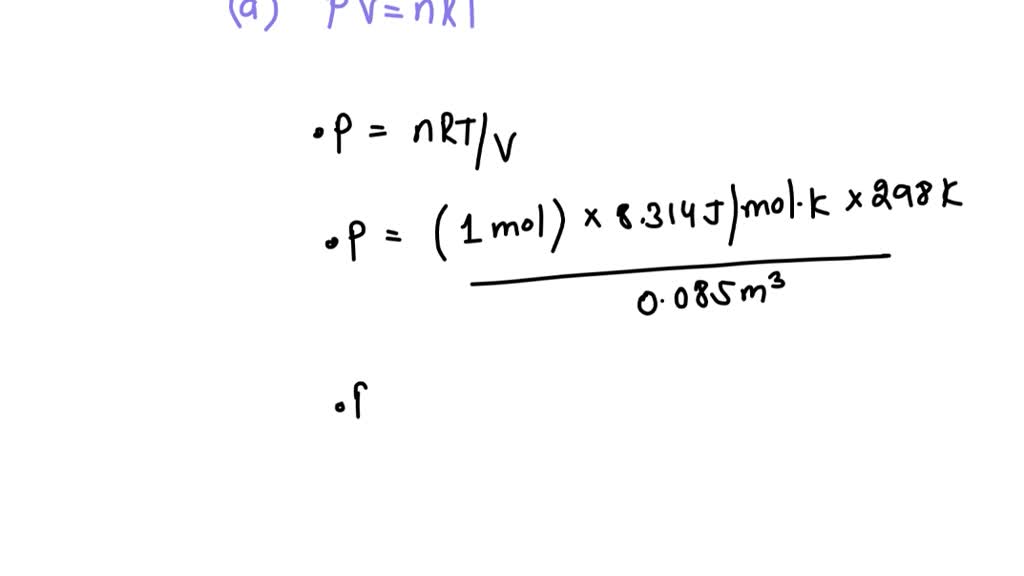 SOLVED:A gaseous mixture of 0.5 lbmol of methane and 0.5 lbmol of ...