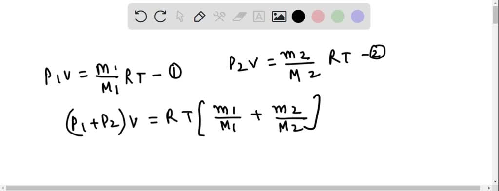 SOLVED:A closed container of volume 0.02 m^3 contains a mixture of Neon and Argon gases at ...