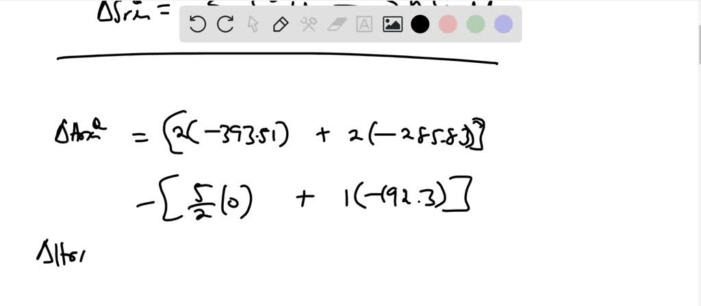 SOLVED:From the data in Appendix C, calculate (a) the enthalpy of reaction and (b) the ...