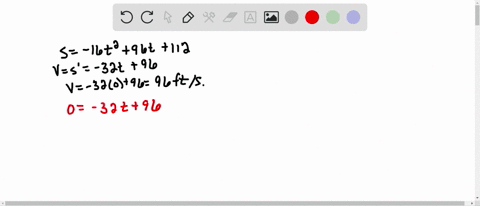 SOLVED:Physical Applications Vertical motion The height above ground of an object moving ...