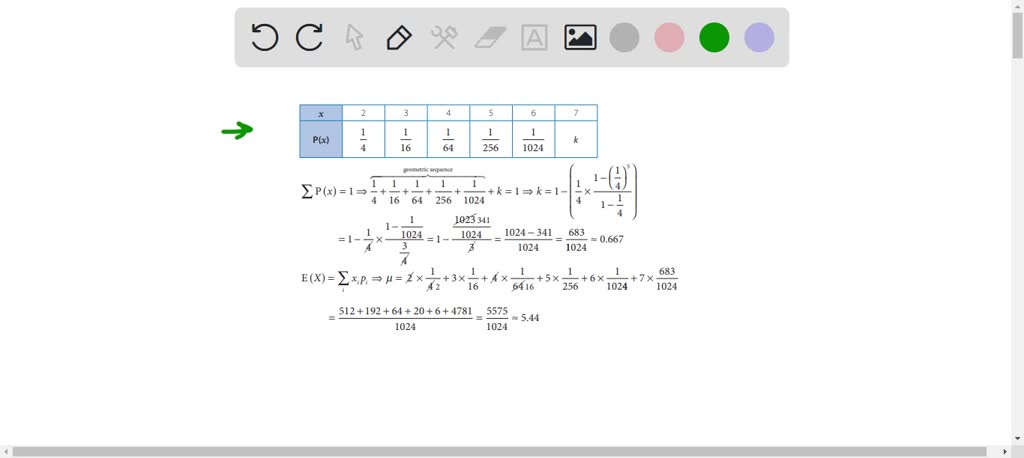 ⏩SOLVED:A random variable X has a discrete uniform distribution ...