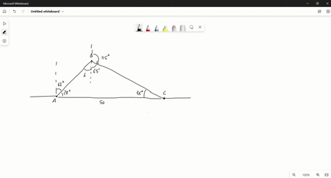 SOLVED:Measurement Using Triangulation Surveyors are often confronted ...