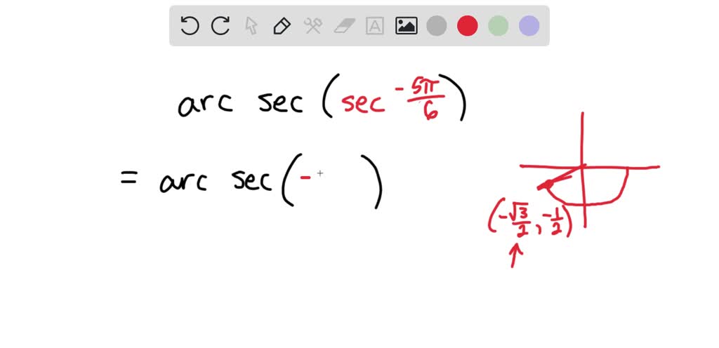 SOLVED:Calculate the value of the given inverse trigonometric function ...