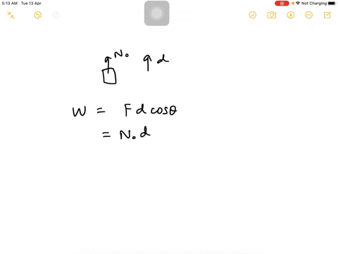 SOLVED:Which of the following forces does not do work in its given ...
