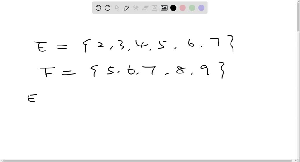 SOLVED A Probability Experiment Is Conducted In Which The Sample Space