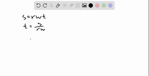 SOLVED:The formula ω=(θ)/(t) can be rewritten as θ= wt. Substituting wt ...