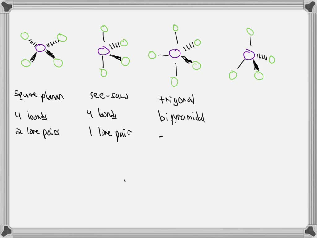 SOLVED:Consider the following molecular shapes. (a) Which has the most ... SOLVED:Consider the following molecular shapes. (a) Which has the most ...