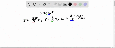 SOLVED:The formula ω=(θ)/(t) can be rewritten as θ=ωt. Using wt for ...