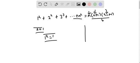 ⏩SOLVED:Using induction, verify that each equation is true for every… | Numerade