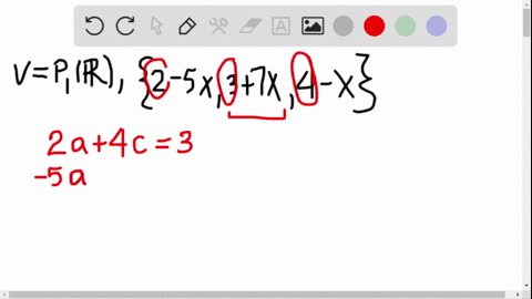 SOLVED:Determine the dimension of the affine linear subspace E of 𝔸^5 ...